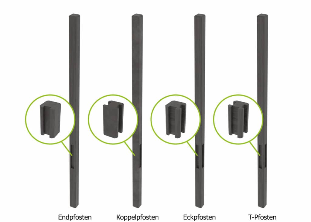 Betonpfosten 250 Cm